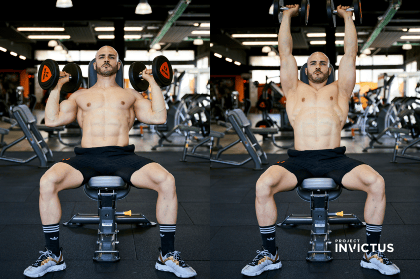 Arnold press: esecuzione, muscoli coinvolti, scheda - Project inVictus