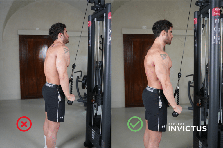 Push down: esecuzione e scheda di allenamento - Project inVictus