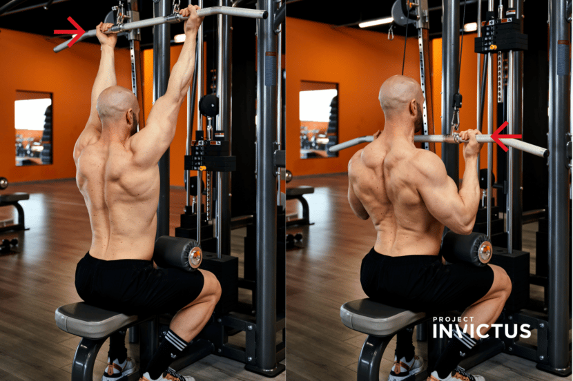 Lat machine: esecuzione, muscoli coinvolti, presa - Project inVictus