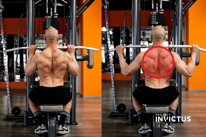 Lat machine: esecuzione, muscoli coinvolti, presa - Project inVictus