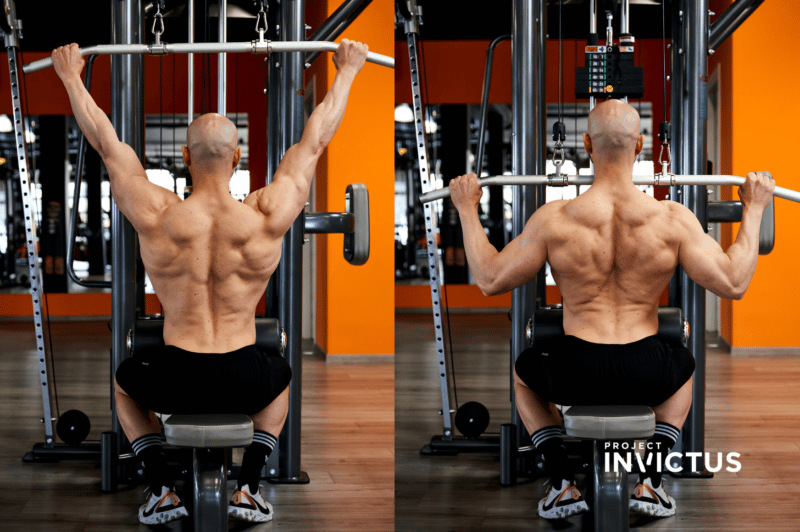 Lat machine: esecuzione, muscoli coinvolti, presa - Project inVictus
