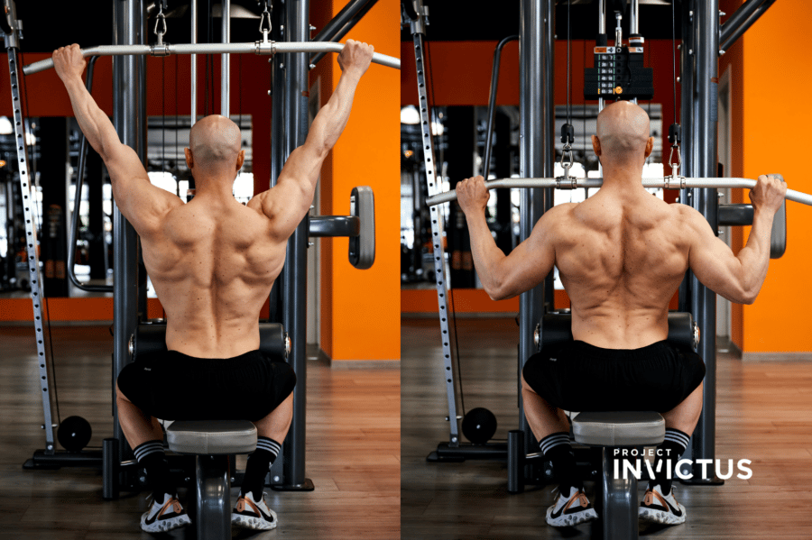Lat machine: esecuzione, muscoli coinvolti, presa - Project inVictus