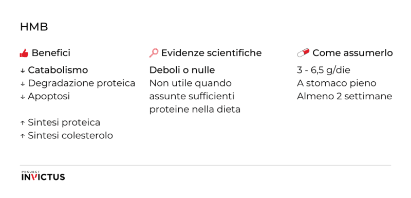 HMB per la palestra: cos’è e a cosa serve? - Project inVictus