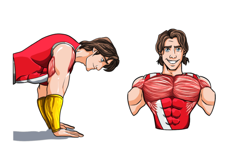 Piegamenti sulle braccia per i pettorali - Project inVictus