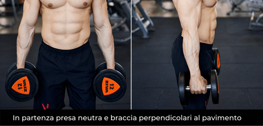 Curl manubri: esecuzione - Project inVictus