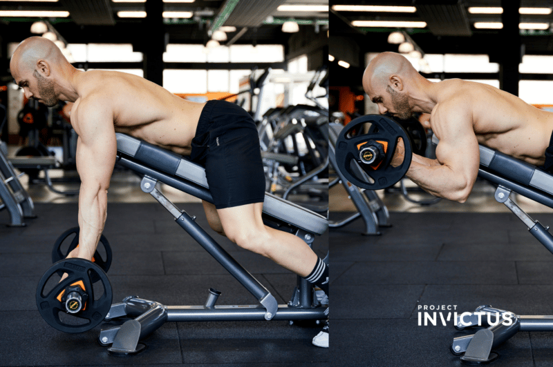 Curl manubri: esecuzione - Project inVictus