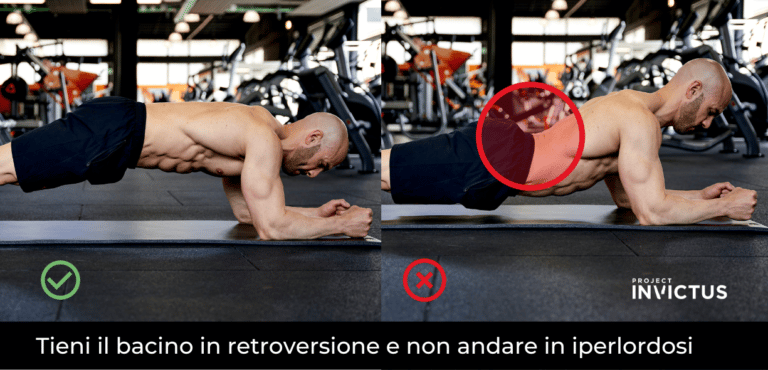 Plank: esecuzione e tutti i benefici - Project inVictus