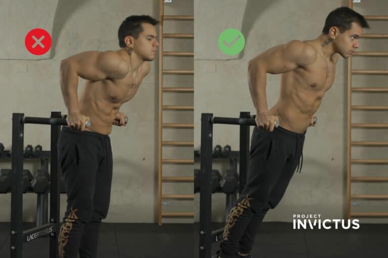 Dip alle parallele: come si fanno e come allenarle? - Project inVictus