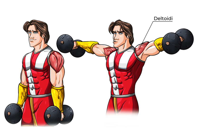 Alzate laterali: esecuzione, allenamento e varianti - Project inVictus