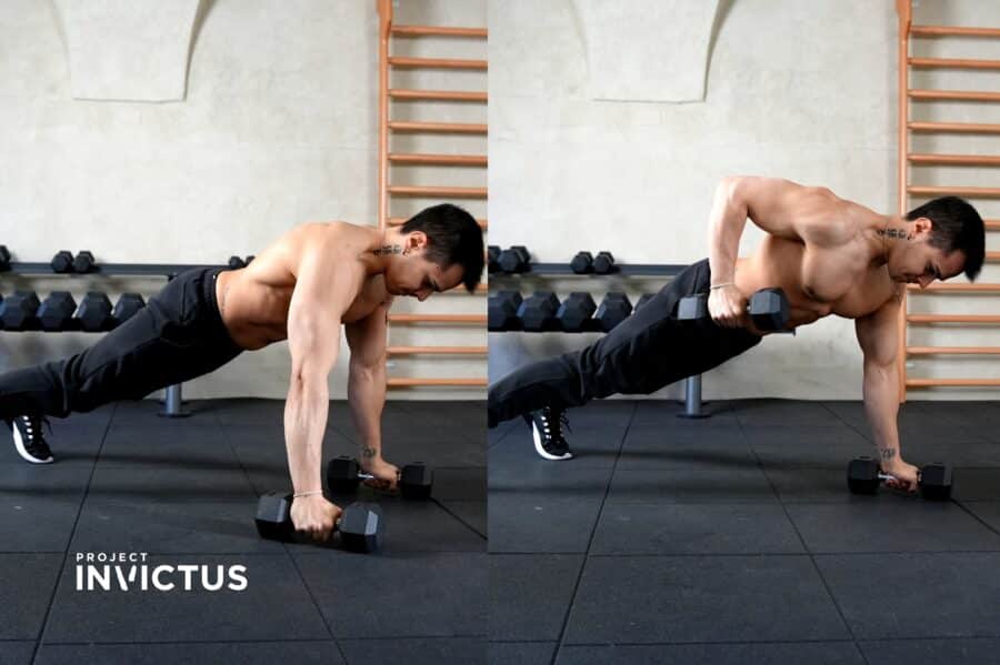 Renegade row: esecuzione, muscoli coinvolti, scheda - Project inVictus