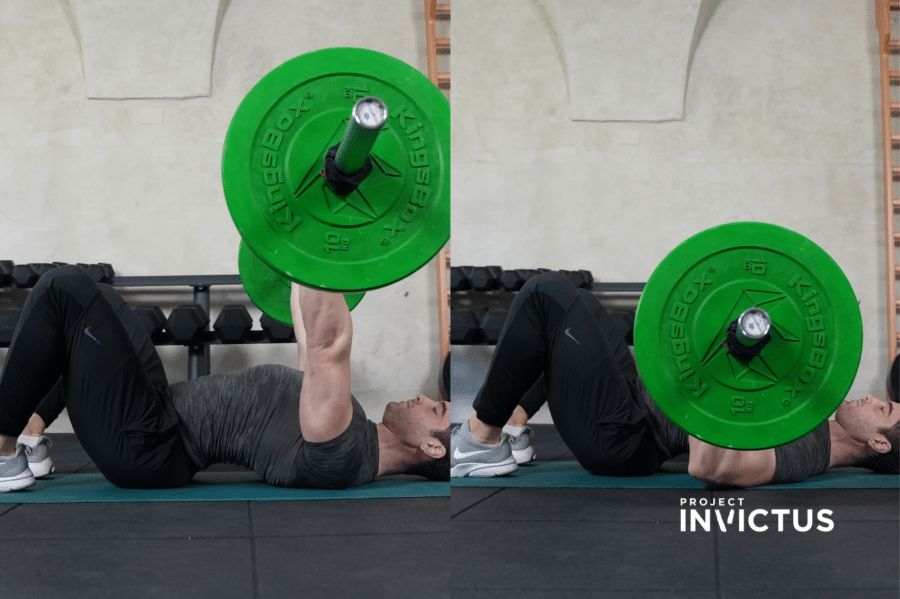 Floor press: esecuzione, muscoli coinvolti, scheda - Project inVictus
