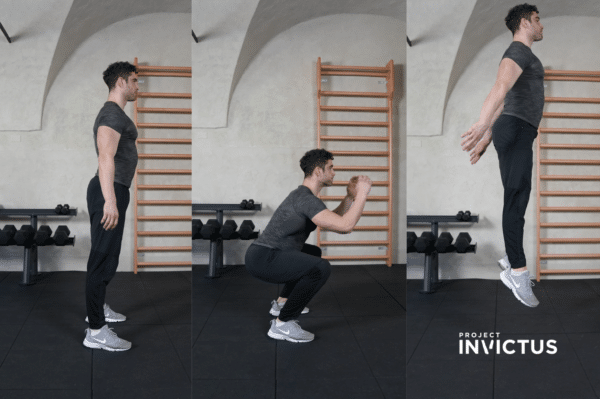 Squat jump: come si fa, errori, benefici - Project inVictus