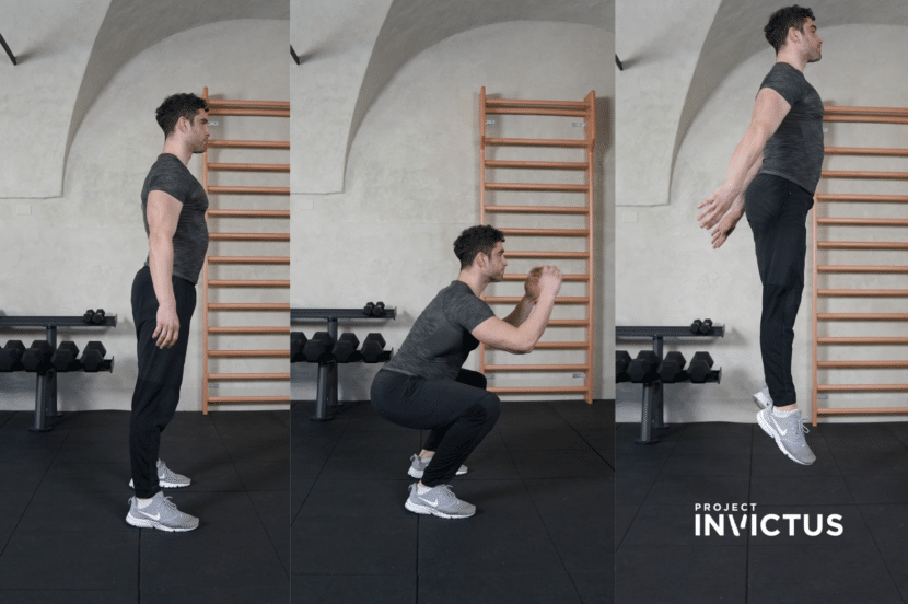 Squat jump: come si fa, errori, benefici - Project inVictus